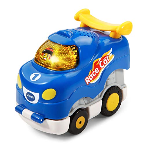 VTech Go! Go! Smart Wheels Press and Race Race Car , Blue