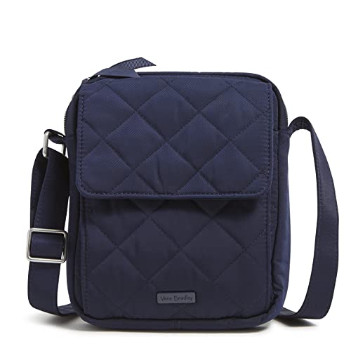 Vera Bradley Performance Twill Small Crossbody Purse, Classic Navy