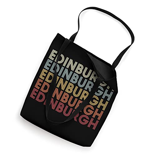 Edinburgh Indiana Edinburgh IN Retro Vintage Text Tote Bag