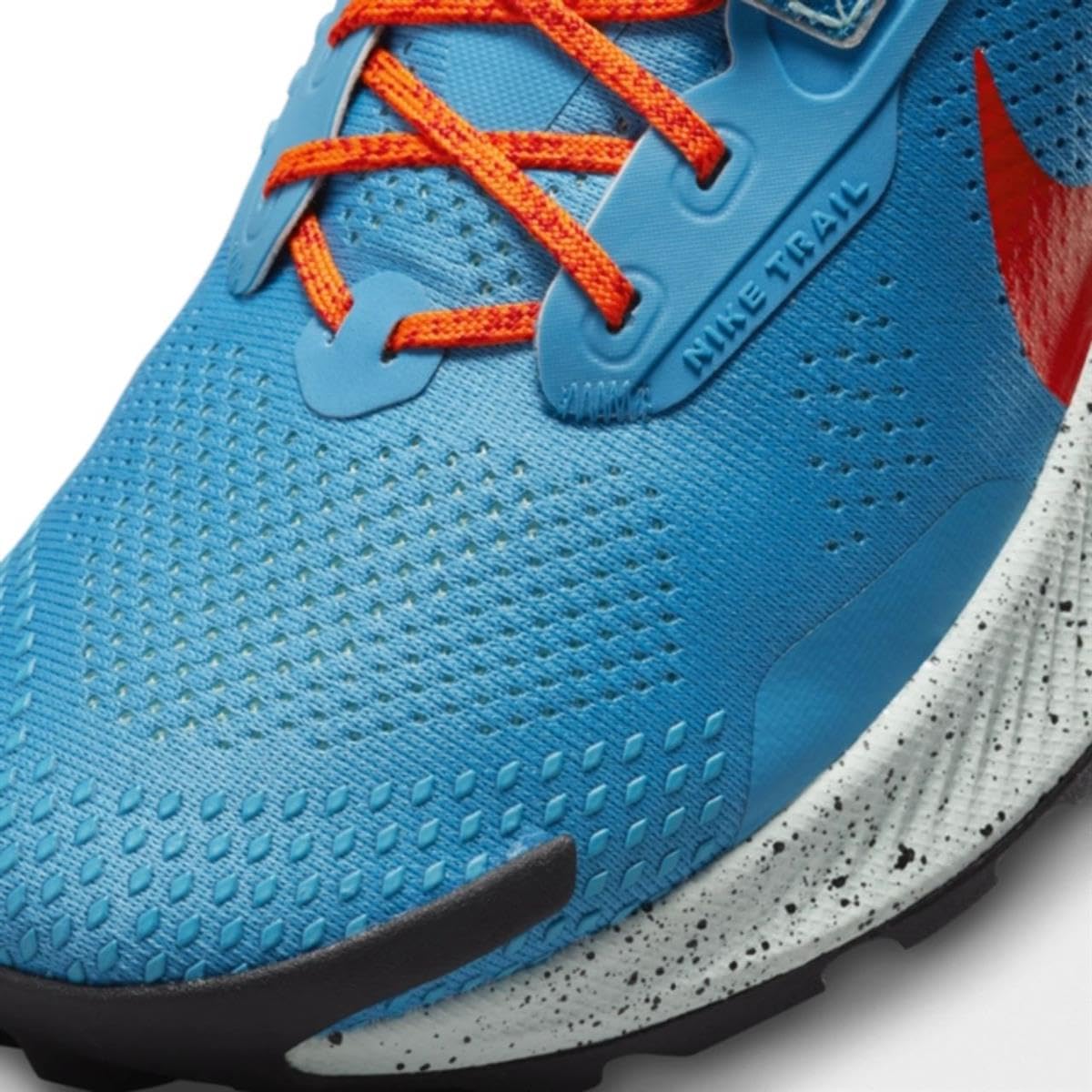 Nike Men's Pegasus Trail 3 Running Shoe, Laser Blue/Habanero Red, 15 M US