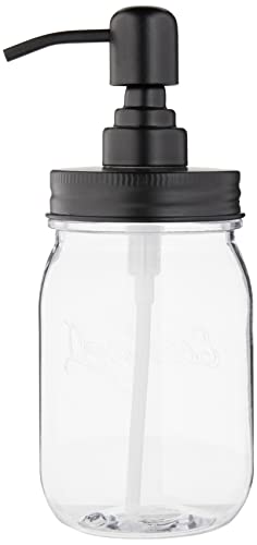 Ecoslay Wide Mouth Jar and Lid (Mason Jar with Pump)