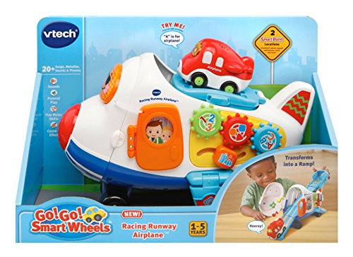 VTech Go! Go! Smart Wheels Racing Runway Airplane