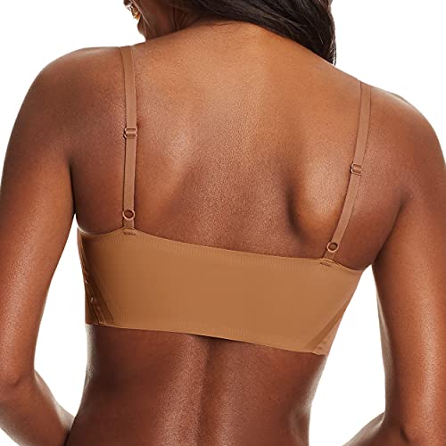 Maidenform womens Modern Comfort Pullover Wireless Dm7676 Bra, Cinnamon Butter, Medium US