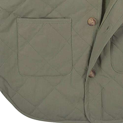 GerberBaby BoysToddler Hooded Quilted JacketGreen18 Months