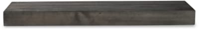 Signature Design by Ashley Corinsville 36" Modern Floating Wall Shelf, Black