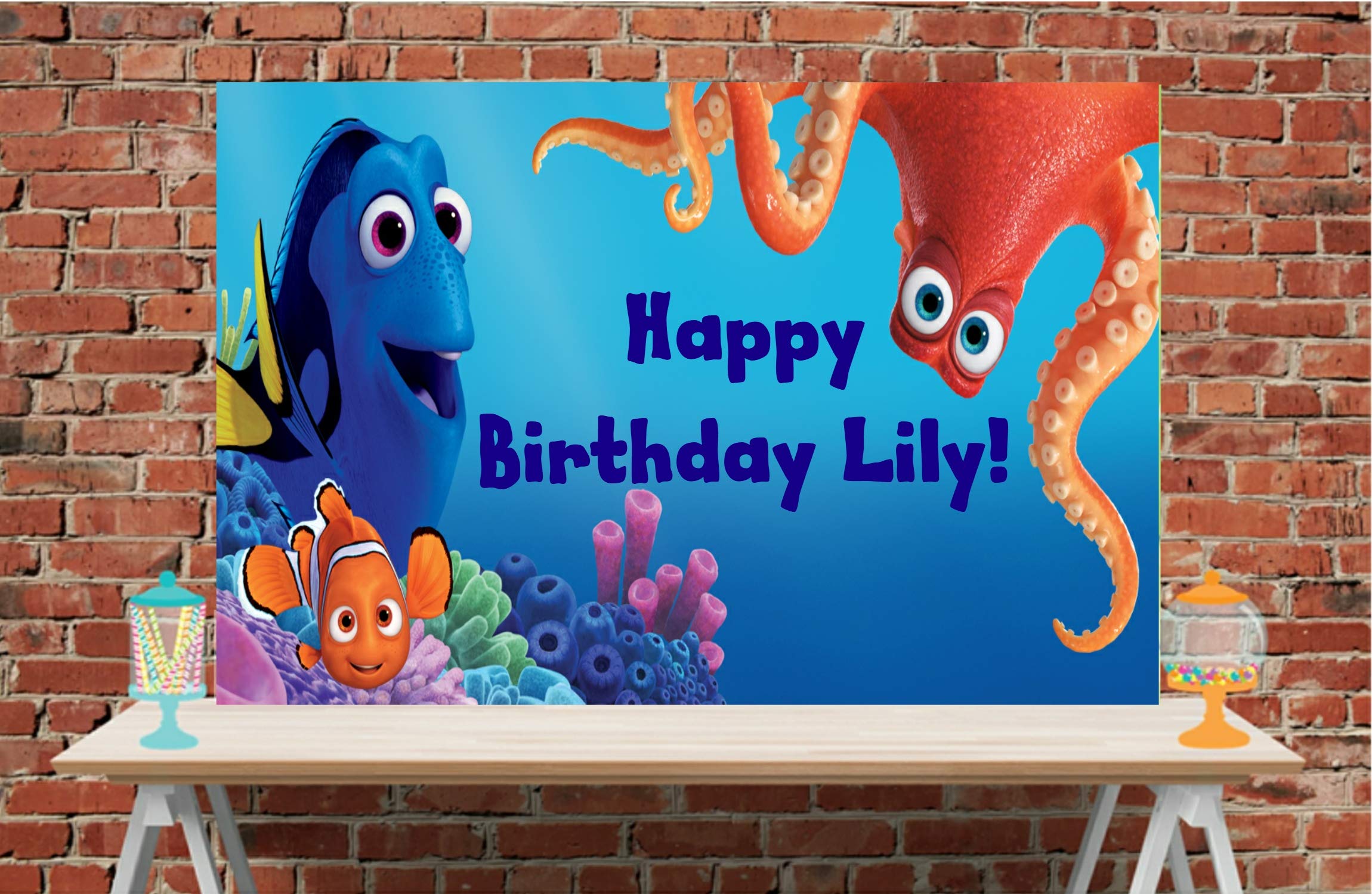 2x4 Finding Nemo Vinyl Banner Next Day Shipping