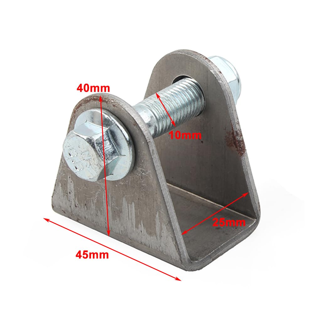 DAMAI Shock Absorption Suspension Base Bracket Mounting Seat For ATV, Dirt Bike, Go Kart, DIY Motorcycle Universal