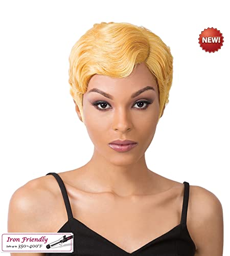 It's A Wig Synthetic Hair Wig Nuna (1B - OFF BLACK)