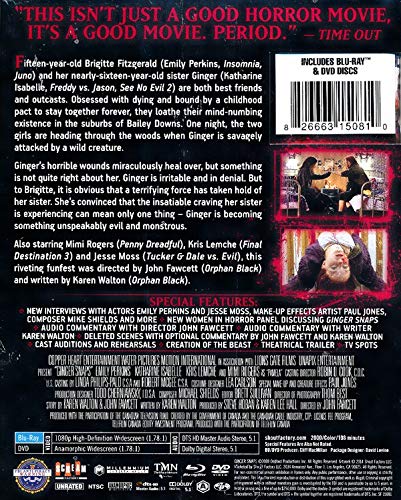 Ginger Snaps (Collector's Edition) [Blu-ray]