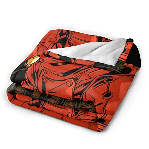 Trigun VASH The Stampede Soft Flannel Fleece Blanket Plush Fuzzy Throw Blankets for Bed Couch Living Room 60"x50"
