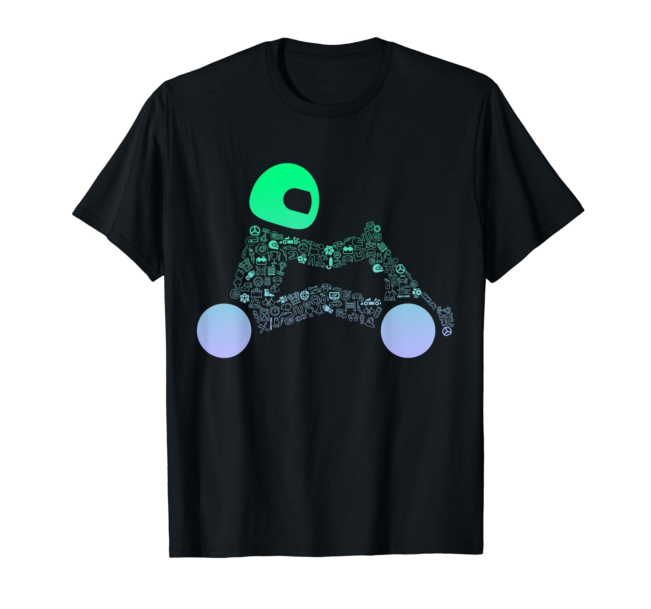 Mens Karting Tshirt for Go Kart Driver | Boys Go Kart Racing T-Shirt