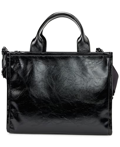 DKNY Hadlee Medium Tote, BLK/Gunmetal
