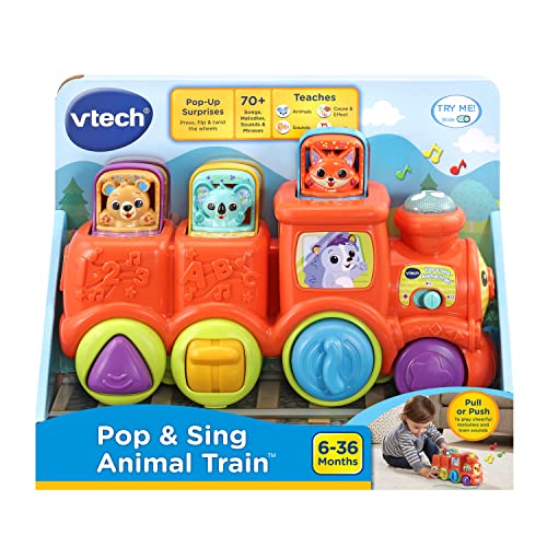 VTech Pop and Sing Animal Train
