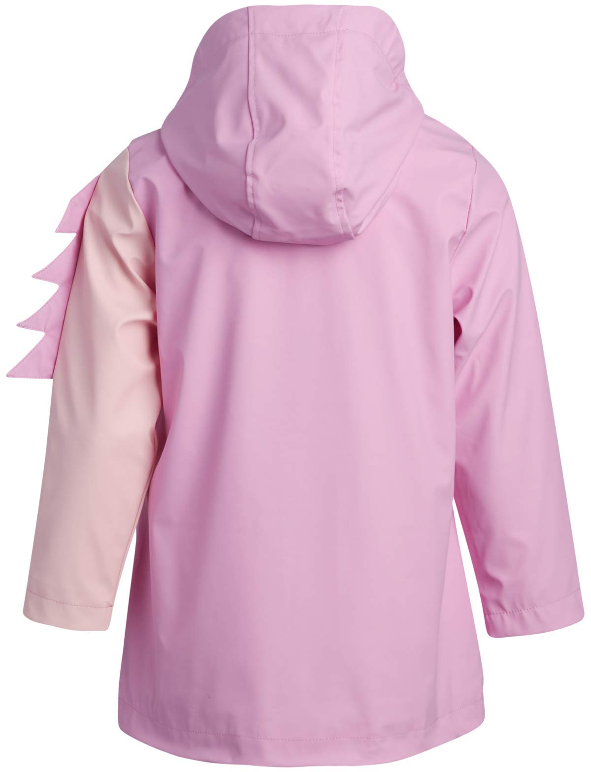 Pink Platinum Girls' Rain Jacket - Lightweight Waterproof Unicorn Windbreaker Slicker Shell Raincoat (Toddler/Little Girl), Size 2T, Violet
