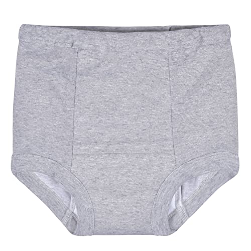 Gerber Baby Boys Infant Toddler 4 Pack Potty Training Pants Underwear Space Blue and Black 3T