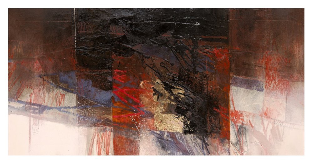 Global Gallery "Censini Le Nebbie Dense Unframed Giclee on Paper Print, 18" x 36"