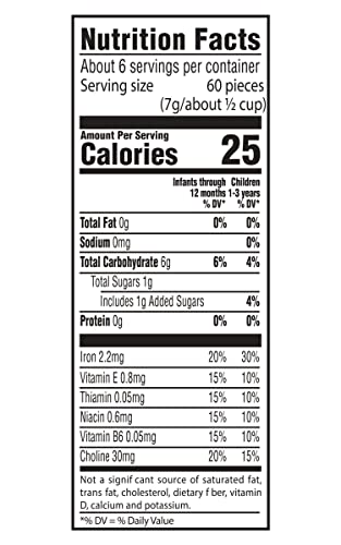 Gerber Snacks for Baby Grain & Grow Puffs, Banana, Puffed Whole Grain Snack for Crawlers, Non-GMO & Baby Led Friendly, 1.48-Ounce Canister (Pack of 3)