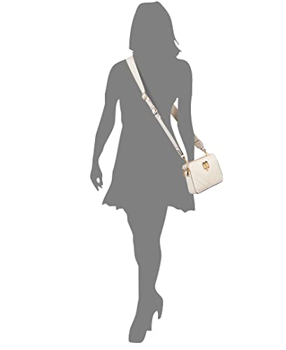 DKNY Delphine Double Zip Crossbody, Pebble
