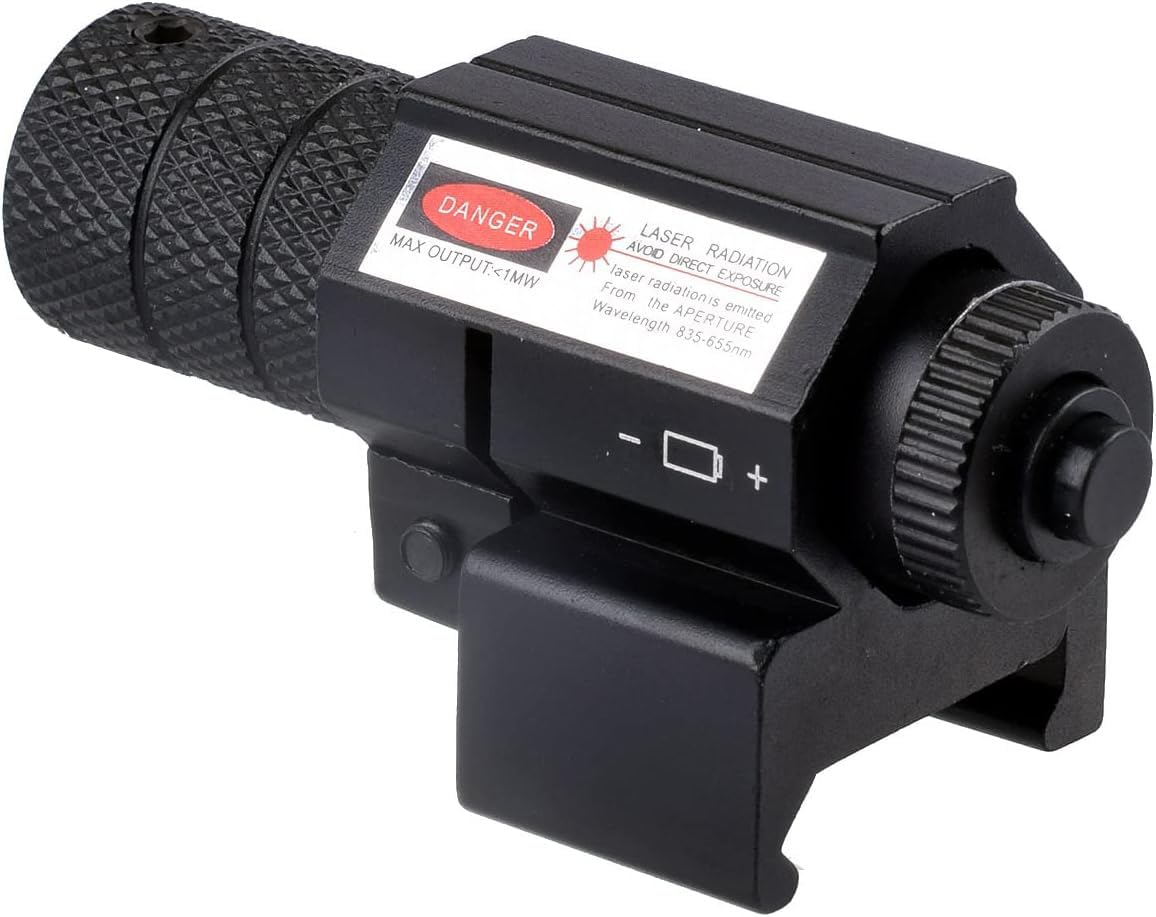 CTOPTIC Red Laser Beam Dot Sight Scope Rifles Pistols Lazer Laser Handguns Picatinny Mount