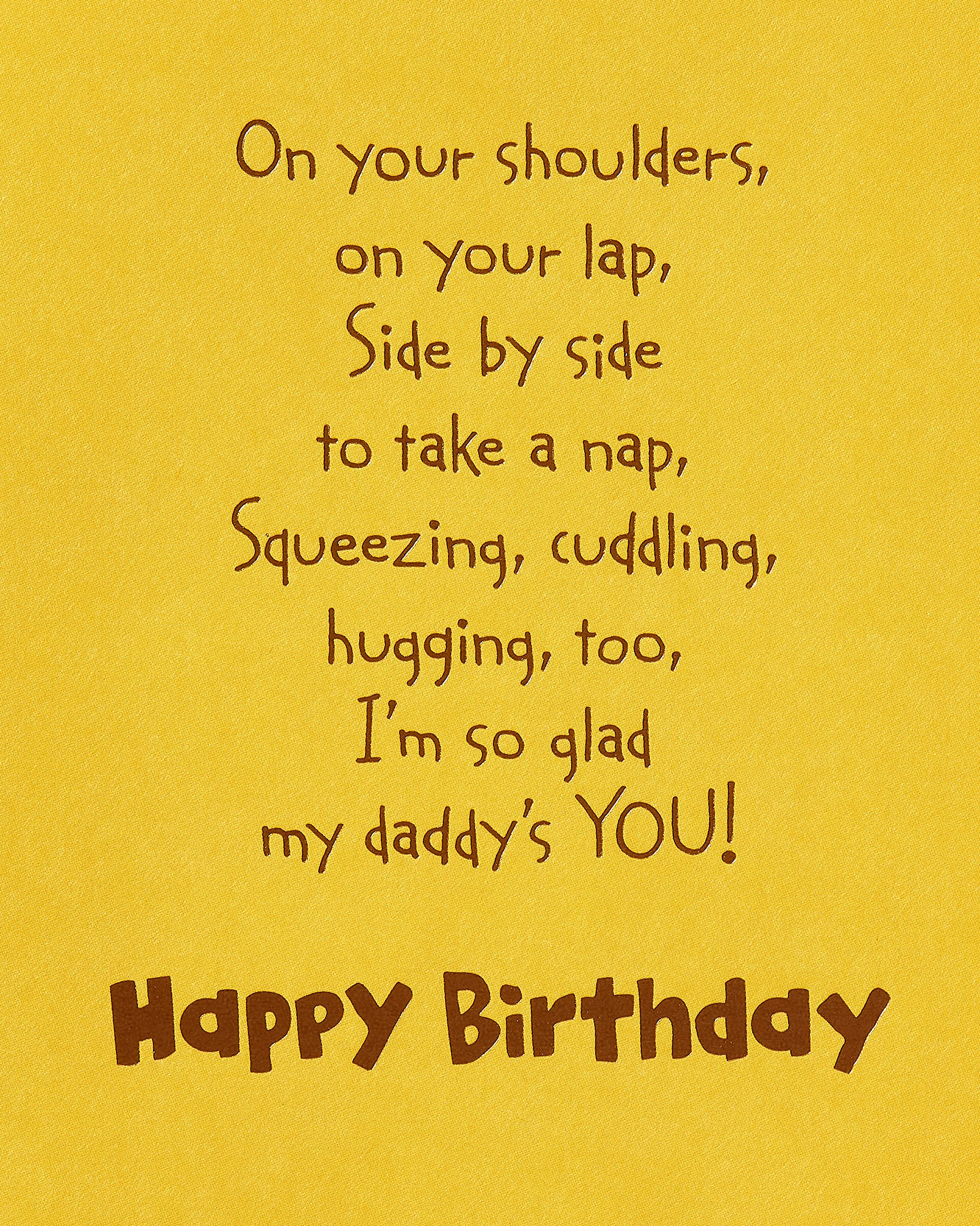 American Greetings Birthday Card for Dad (Love You Daddy)