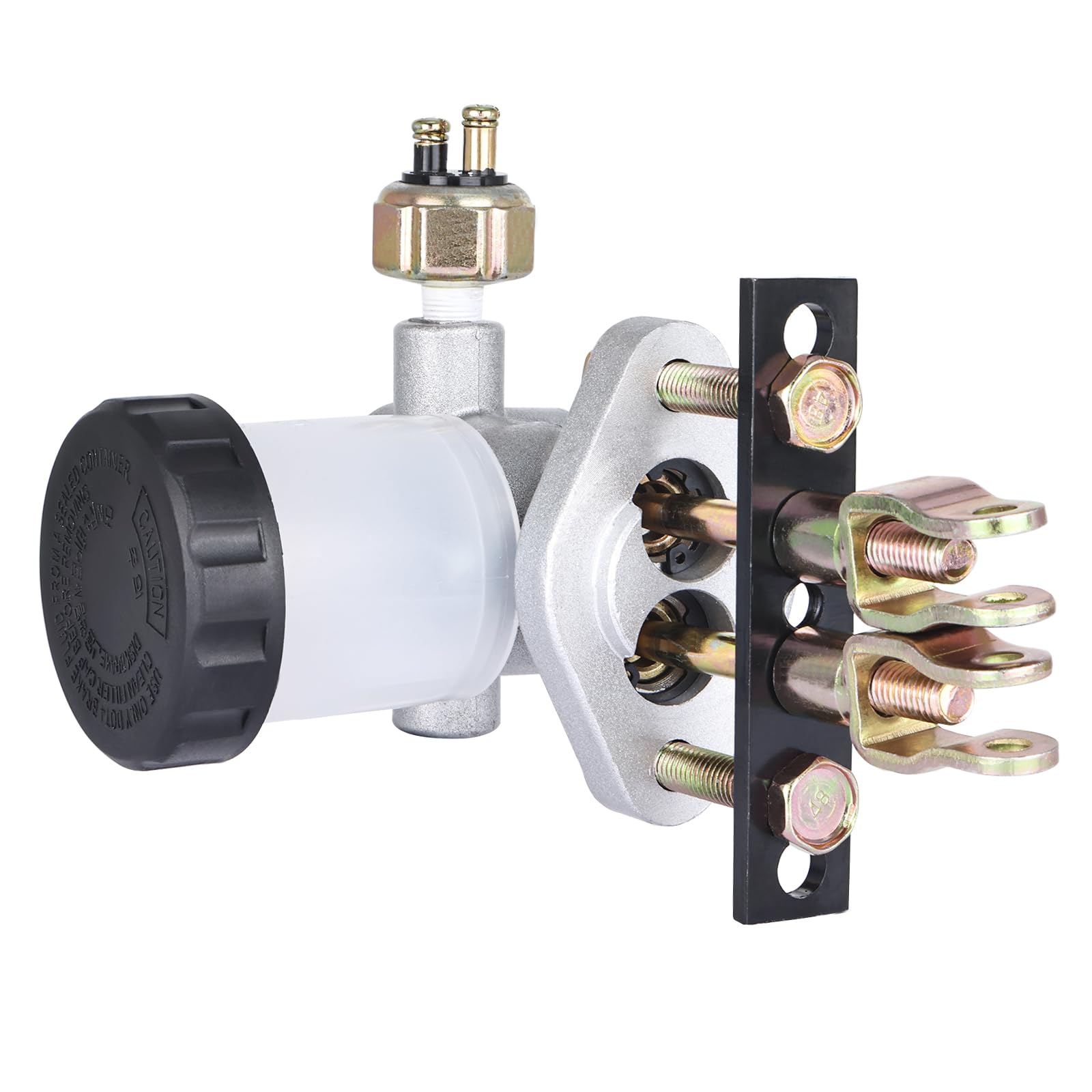 AuInLand Hydraulic Brake Master Cylinder, Go Kart Master Cylinder, for 90cc 110cc 125cc 150cc 200cc 250cc Go Kart
