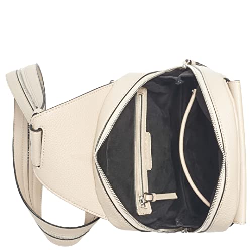 Calvin Klein Women's Myra Convertible Sling Backpack, Mushroom, One Size