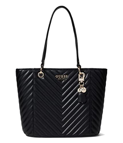 GUESS Noelle Small Elite Tote Black 1 PROCESSING PROCESSING