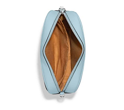 COACH Womens Jamie Camera Bag In Blocked Signature Canvas (SV/Powder Blue)