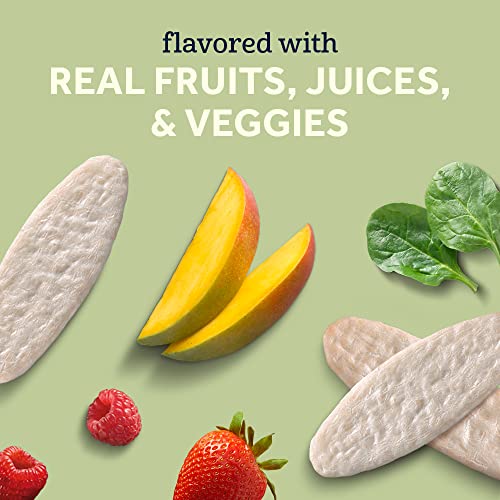 Gerber Snacks for Baby Teethers, Gentle Teething Wafers, Banana Peach, 1.7 Ounce, 12 Count Box (Pack of 6)
