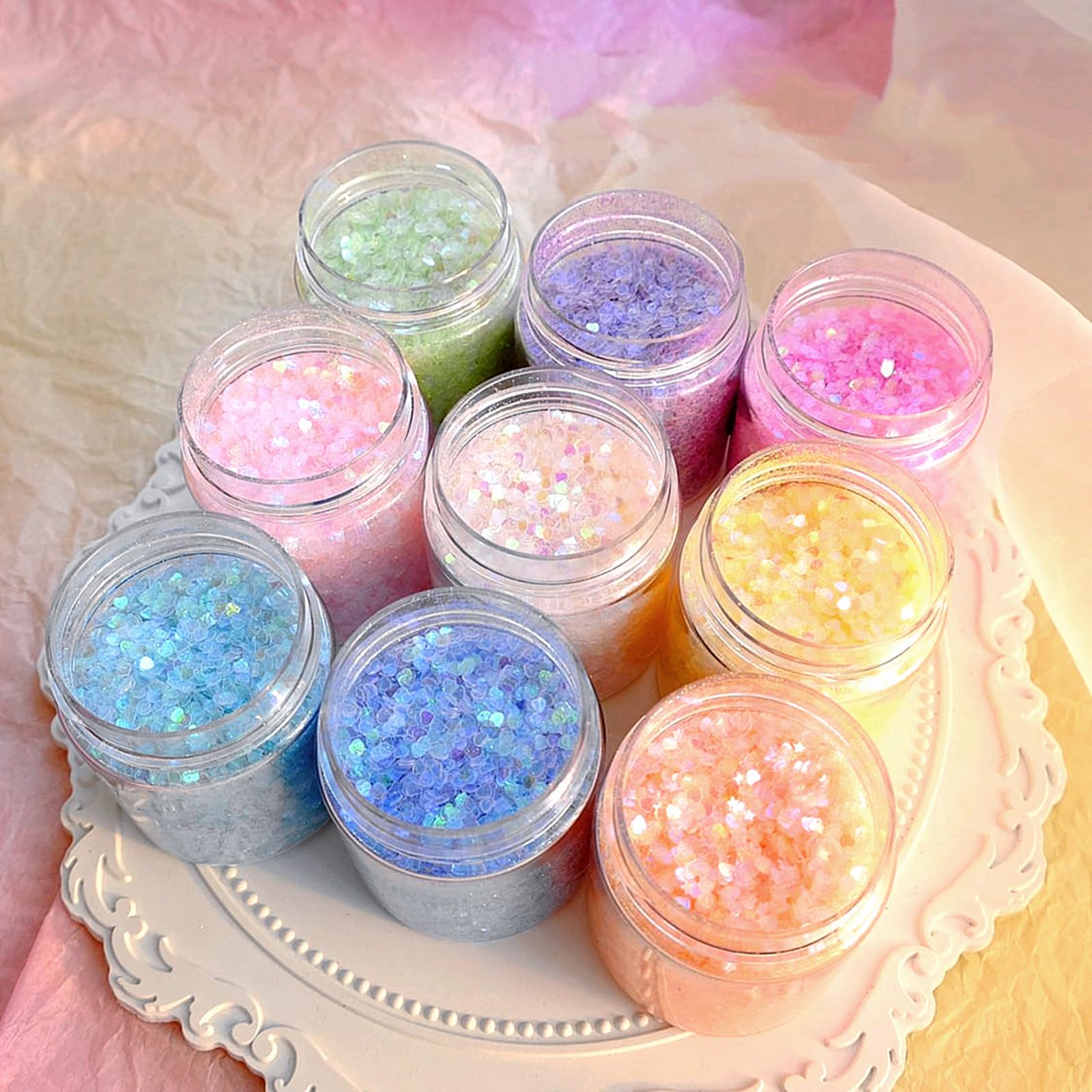 36 Pack 2 Oz Small Plastic Container Jars with Lids and Labels BPA Free, TUZAZO Empty Round Clear Cosmetic Containers Plastic Slime Jars for Lotion, Cream, Ointments, Samples, Travel Storage (36)