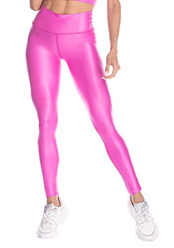A4U Active Wear Compression Leggings Pants for Women A4U (Hot Pink)