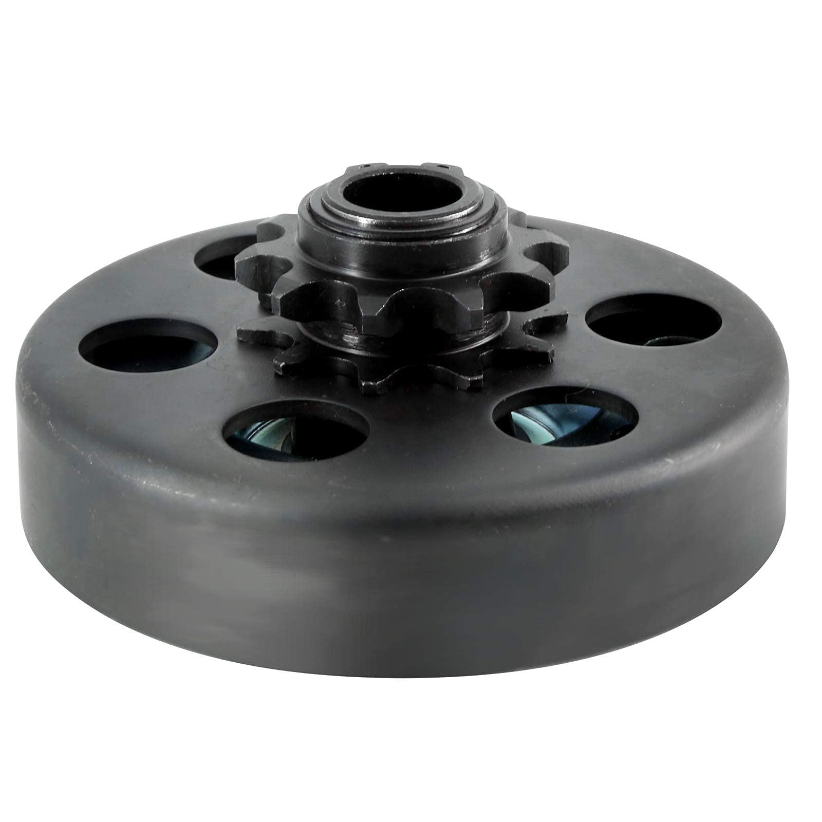 Centrifugal Go Kart Clutch 5/8" Bore 10 Tooth Fit for #40/41/420 Chain 6.5HP Compatible with Mini Bike Lawnmower Engine
