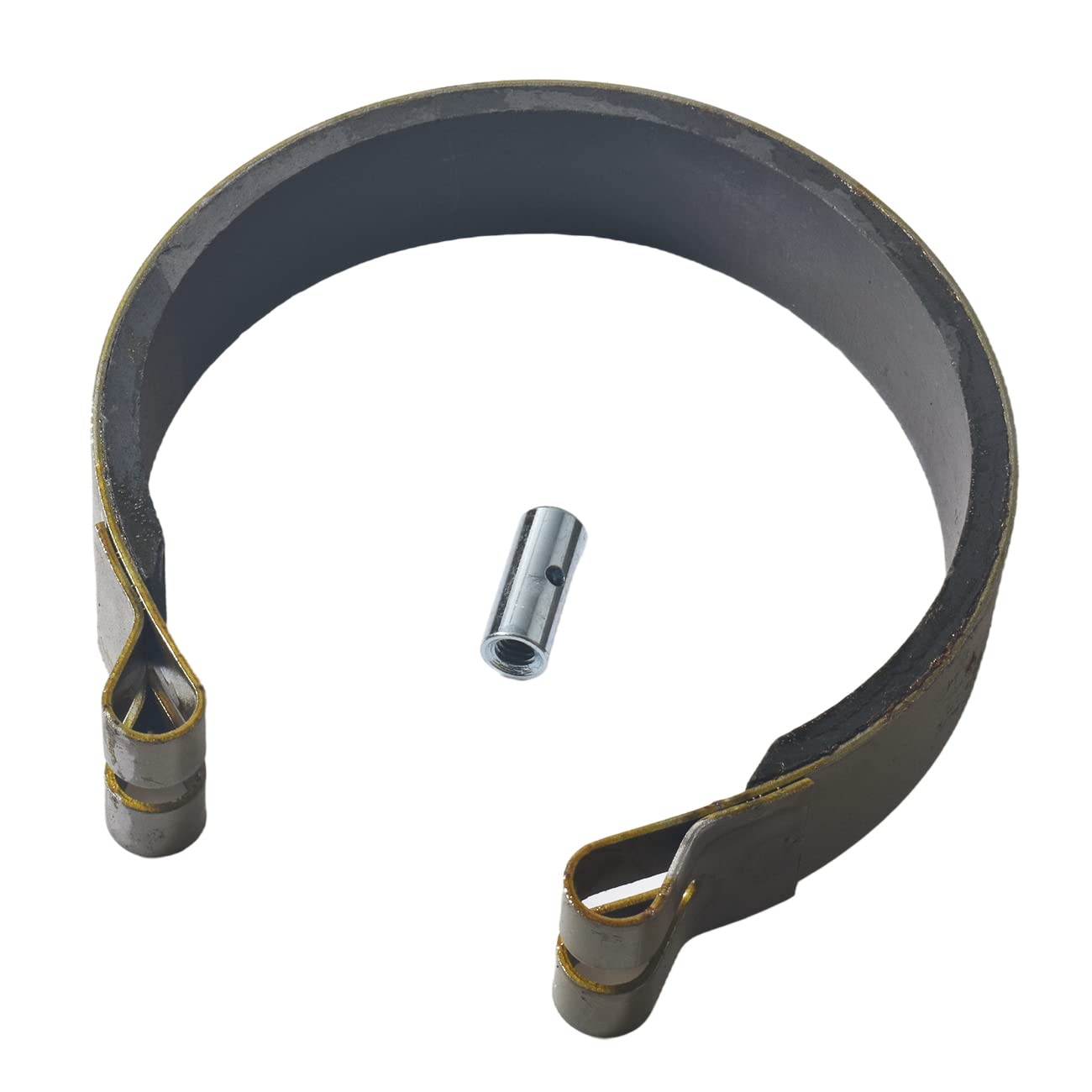 awtetpje Go Kart Mini Bike 4" Brake Band & Pin for 4 inch Go-Cart ATV Minibike Brake Drum 2 Pack