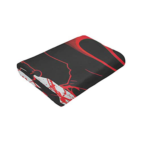 Halloween Horror Movie Blanket,Ultra-Soft Throw Blanket Air Conditioner Sofa Warm Blanket,Micro Fleece Light Weight Blanket50 x40