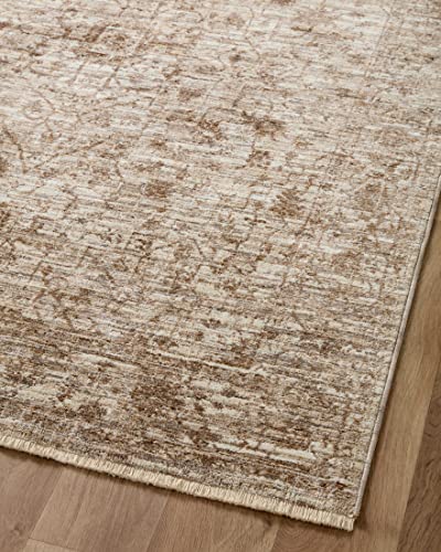 Loloi II Sorrento Collection SOR-01 Bark/Natural 9'-6" x 13'-1" Area Rug