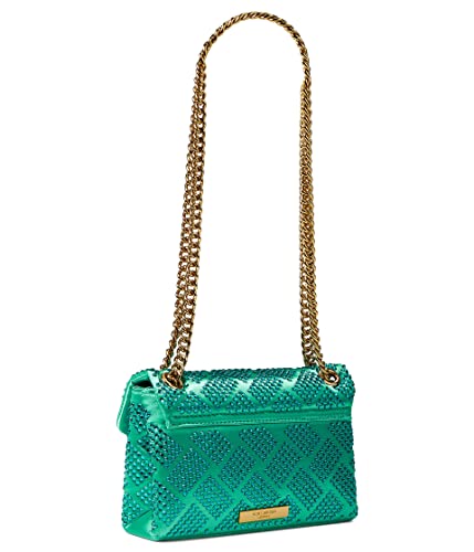 Kurt Geiger London Fabric Mini Kensington Crossbody Green 3 One Size