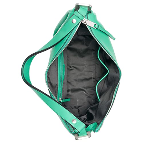 Calvin Klein Prism Top Zip Convertible Hobo Shoulder Bag, Bonsai