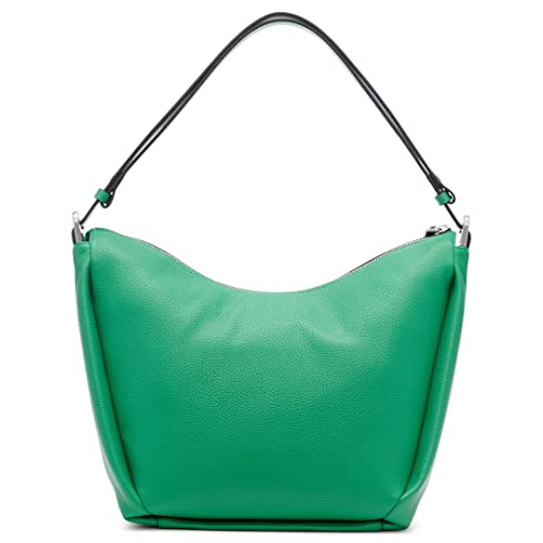 Calvin Klein Prism Top Zip Convertible Hobo Shoulder Bag, Bonsai