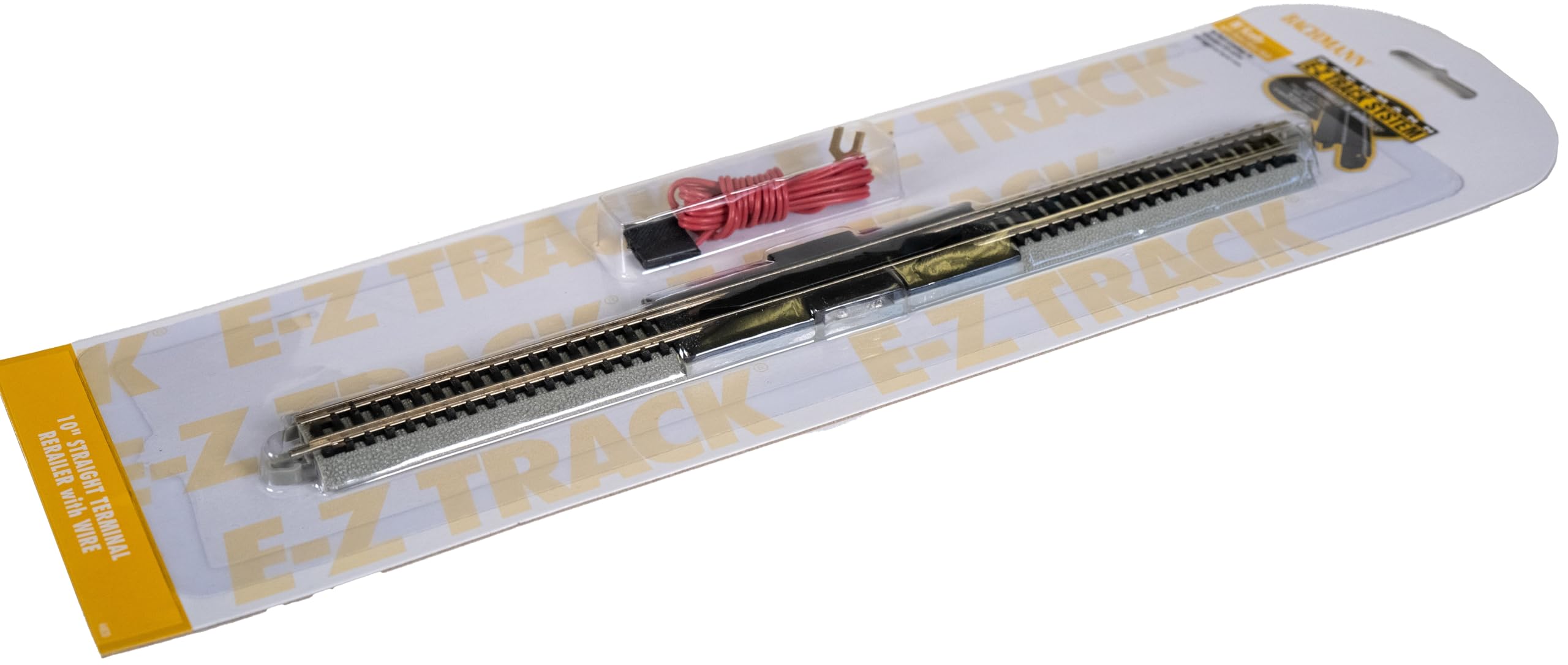 Bachmann 10" Straight Terminal Rerailer With Wire - N Scale