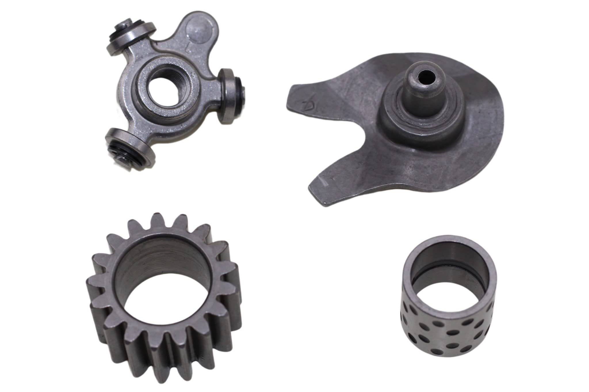 TRKIMAL Semi Auto Clutch Assembly 18Teeth For 50cc 70cc 90cc 110cc 125cc 135cc Engine Dirt Bikes ATV Quad Go-Kart Taotao (18Teeth)