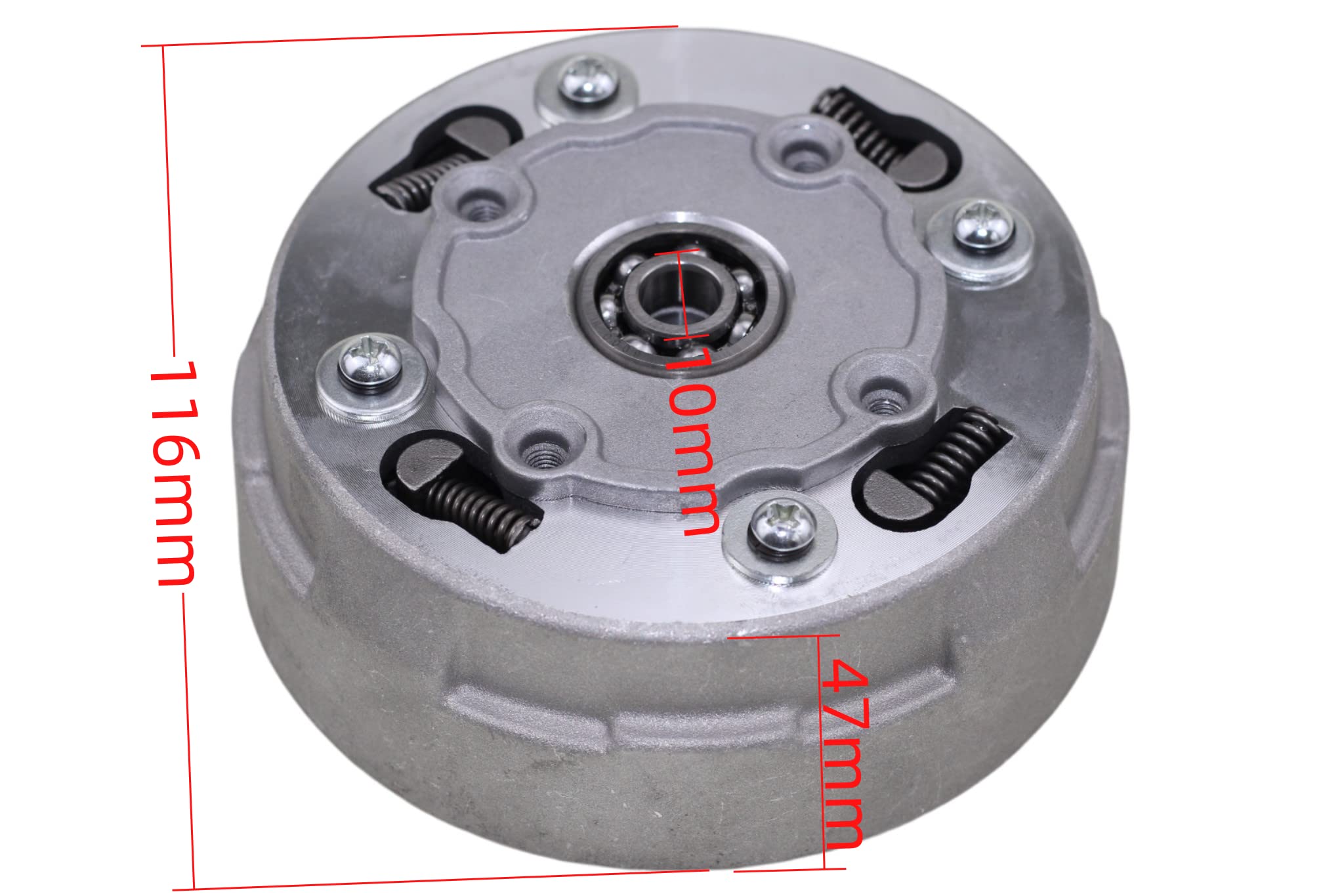 TRKIMAL Semi Auto Clutch Assembly 18Teeth For 50cc 70cc 90cc 110cc 125cc 135cc Engine Dirt Bikes ATV Quad Go-Kart Taotao (18Teeth)