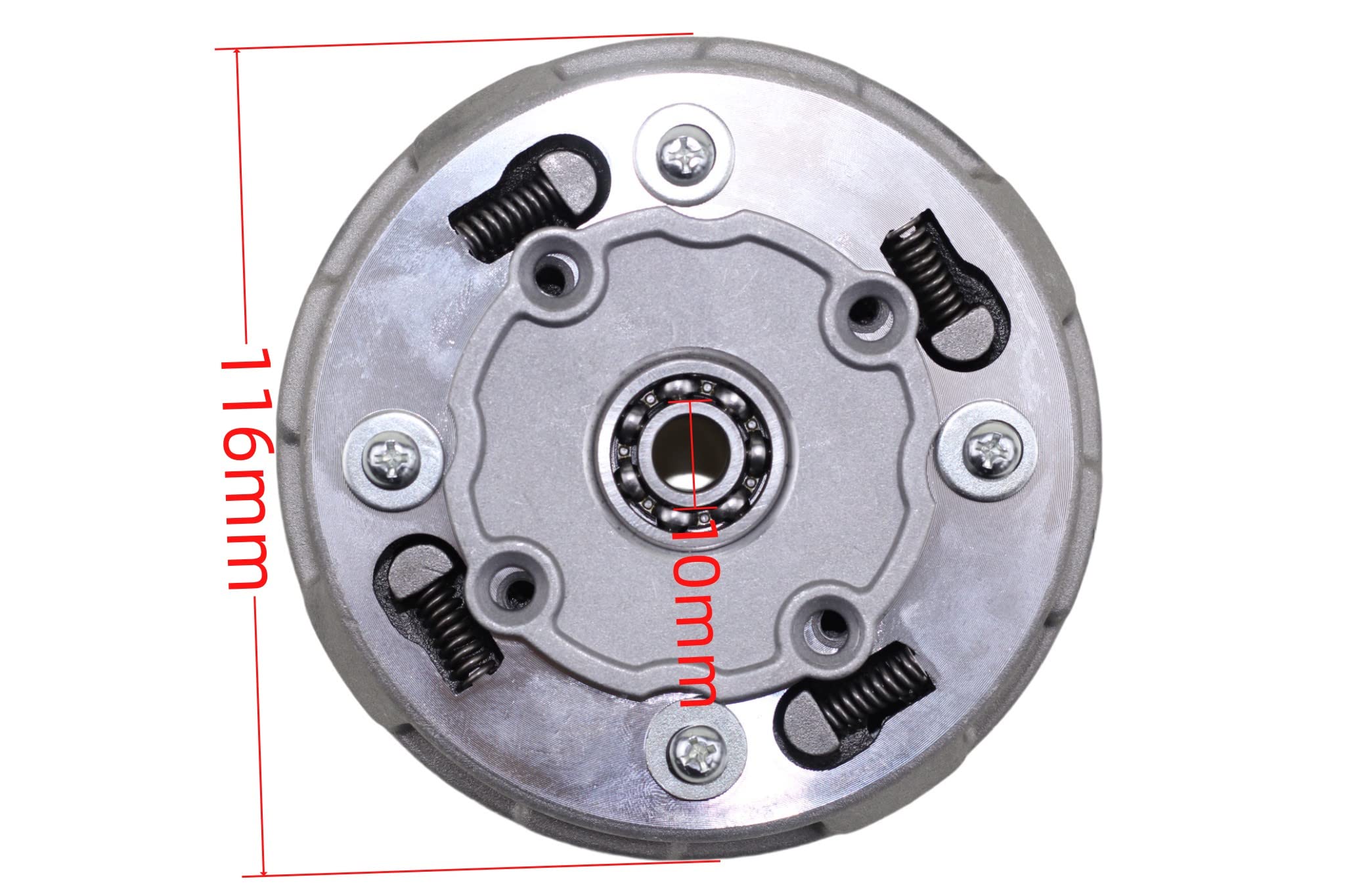 TRKIMAL Semi Auto Clutch Assembly 18Teeth For 50cc 70cc 90cc 110cc 125cc 135cc Engine Dirt Bikes ATV Quad Go-Kart Taotao (18Teeth)