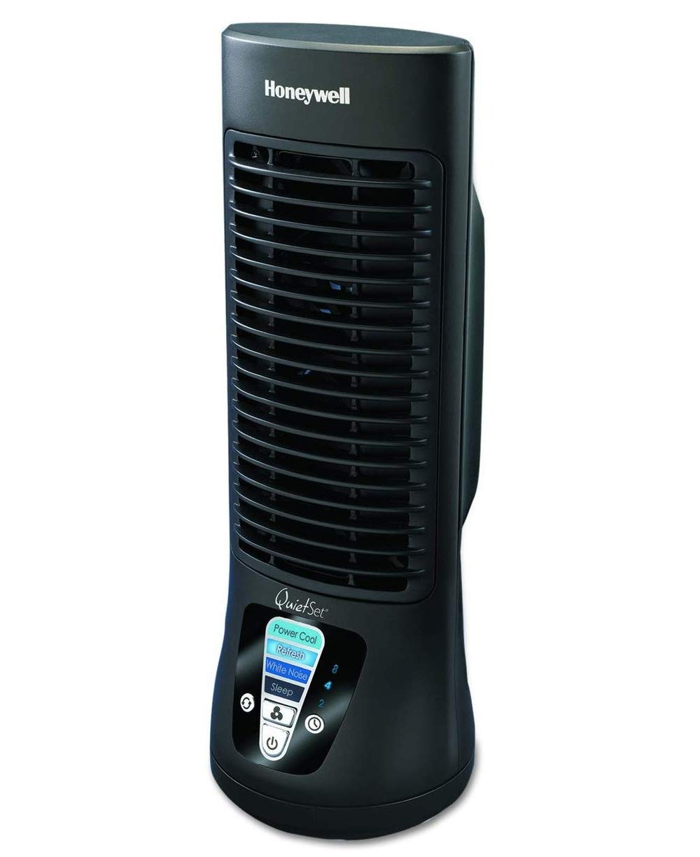 Honeywell HTF210B Quiet Set Personal Table Fan (2 Pack)