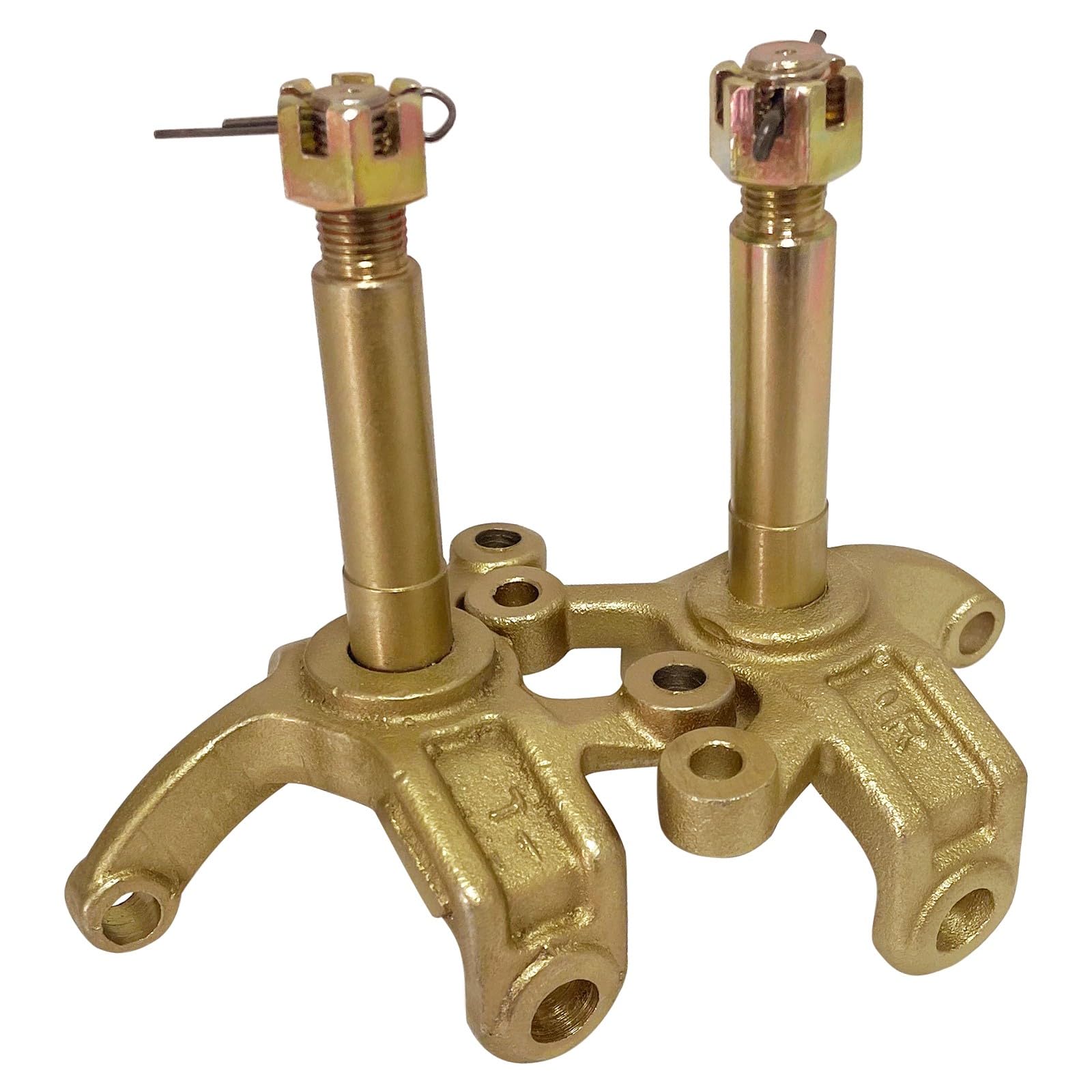 CWTD 17mm Left & Right Front Wheel Steering Knuckle Spindle for 70cc110cc 125cc ATV Quad Wheel Hub Go Kart ATV Quad Buggy