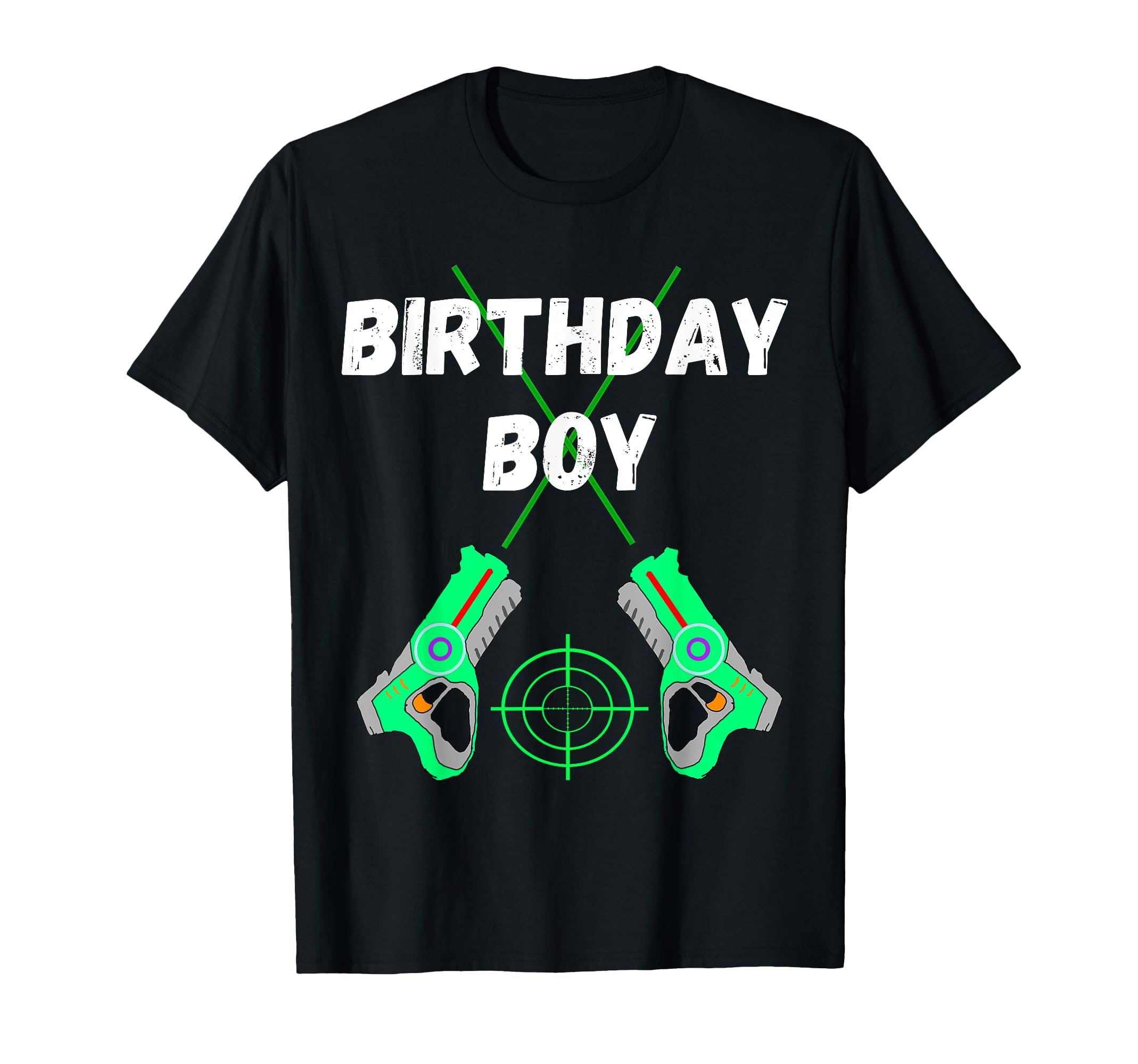 Laser Tag Birthday Boy Party Laser Tag Player Birthday T-Shirt