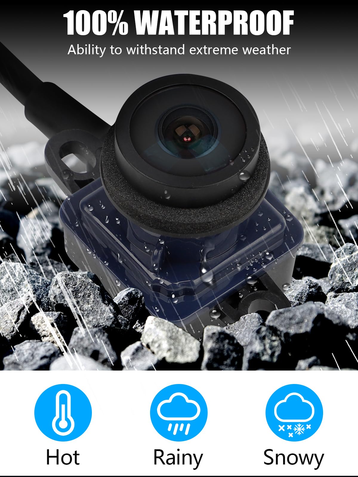 Rear View Backup Camera Compatible for Dodge Journey 2011-2019 Reverse Camera Replaces 56054158AB 56054158AC 56054158AD 56054158AE 56054158AF 56054158AG