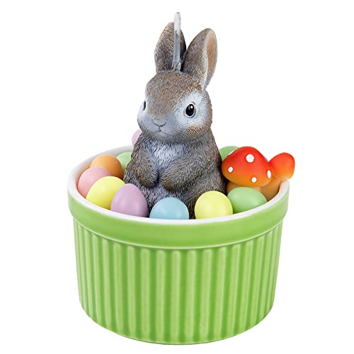 Easter Rabbit Bunny Egg Scented Aromatherapy Candle Bowl