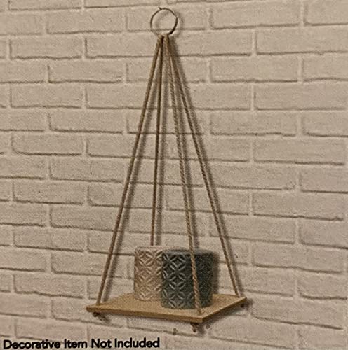 Hanging Wooden Wall Shelf