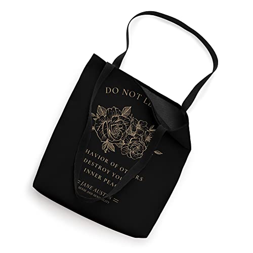 Jane Austen Sense and Sensibility Bookish Bookworm Novel Tote Bag