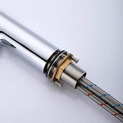 Bathroom Faucet Gold & Chrome | Bathroom Sink, 1 Hole, Single Handle, Noble Faucet La Vie Luxury